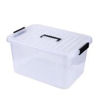 China Wholesale Custom Size Transparent Plastic Storage Box Waterproof Moisture-Proof Portable Organizer Box for Home for sale