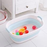 China Hot Selling Large Capacity Color Portable Storage Basket for Household Use with Handle for sale