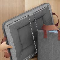 China Hot Sales Foldable Cloth Storage Box Detachable Clothing Organizer for Living Room Use for sale