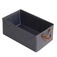 China Hot Sales Foldable Cloth Storage Box Detachable Clothing Organizer for Living Room Use for sale