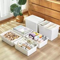 China Manufacturer Wholesale White Large Capacity Clothing Bedding Storage Box Thickened Toy Storage Box Covered Storage Container Box for sale