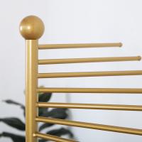 China New Design Elegant Metal Clothing Display Stand High End Original Shelves of Towels Scarves Trousers for the Clothing Store for sale