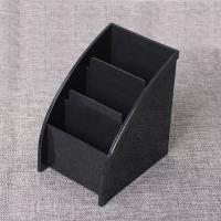 China Portable Organizer TV Air Conditioner Remote Control Tissue-Storage Bins Cosmetic Plastic Storage Box for Home Office for sale