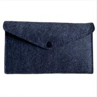 China Wholesale Classic Design Felt Storage Bags Mobile Phone Glasses Coin Wallet Card Ear Power Cord Vacuum Compressed Gift Bags for sale