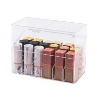China Factory Clear Makeup Organizer  Tiered Storage System for Lipstick Nail Polish Cosmetics Storage Box for sale