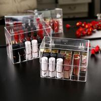 China Factory Clear Makeup Organizer  Tiered Storage System for Lipstick Nail Polish Cosmetics Storage Box for sale
