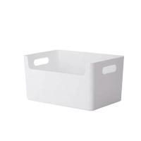 China Household Kitchen Cabinet Storage Box Dormitory Desktop Snacks Cosmetics Mask Storage Basket Drawer Storage Box for sale