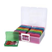 China Modern Rectangle Trading Card Storage Box Kids Toys Organizer Injection PP Plastic New for Photo Storage for sale