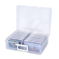 China Modern Rectangle Trading Card Storage Box Kids Toys Organizer Injection PP Plastic New for Photo Storage for sale