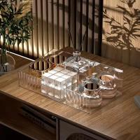 China Factory Wholesale Transparent Acrylic Cosmetic Makeup Organizer Lipstick Rack Lip Gloss Holder for Home Use for sale