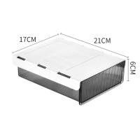 China Wholesale Under Desk Drawer Stationery Storage Box Office Desktop Drawer Artifact Hidden Storage Box for sale