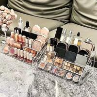 China Factory Custom Eyeshadow Palette Organizer Acrylic Desktop Stand Display Rack for Cosmetic Nail Polish Storage Assembly for sale