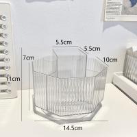 China 5 Slots Rotating Pen Holder 360 Spinning Cute Pencil Cup Pot Desk Organizers for Stationery Supplies Painting Brush Organize Box for sale