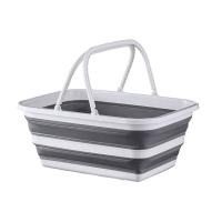 China Factory Wholesale High Quality Portable Large Capacity Save Space Foldable Household Storage Bucket for Family Clothing Storage for sale