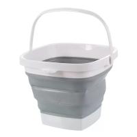 China Factory Hot-Selling Wholesale Household Silicone Gel Fold Portable Durable Large Capacity Bucket for Kitchen Vegetable Washing for sale