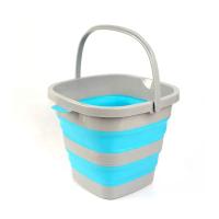 China Factory Hot-Selling Wholesale Household Silicone Gel Fold Portable Durable Large Capacity Bucket for Kitchen Vegetable Washing for sale
