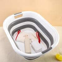 China Hot-Selling Wholesale Durable Flawless Large Capacity Multifunctional Folding Storage Basket for Clothes Toys Household Items for sale
