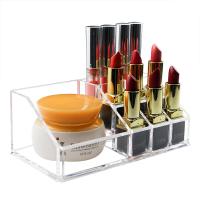 China Transparent Acrylic Makeup Storage Box Drawer Top Beauty Skin Care Products Desktop Finishing Cosmetics Living Room Suitable for sale