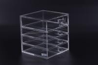 China Custom Eco-Friendly Acrylic Storage Box Lipstick Dresser Cosmetics Organized Makeup Organization Desk Bedroom School Dustproof for sale
