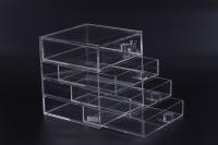 China Custom Eco-Friendly Acrylic Storage Box Lipstick Dresser Cosmetics Organized Makeup Organization Desk Bedroom School Dustproof for sale