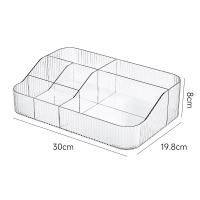 China Makeup Storage Box Transparent Acrylic Table Top Storage Shelf Dresser Arrangement for sale