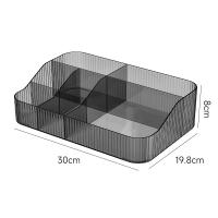 China Makeup Storage Box Transparent Acrylic Table Top Storage Shelf Dresser Arrangement for sale