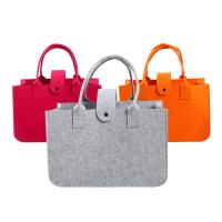 China New Felt Handbag Large Capacity Gift Box Packaging Handbag Thickened Advertising Exhibition Non-woven Bag for sale
