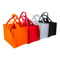 China New Felt Handbag Large Capacity Gift Box Packaging Handbag Thickened Advertising Exhibition Non-woven Bag for sale