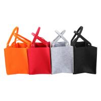 China New Felt Handbag Large Capacity Gift Box Packaging Handbag Thickened Advertising Exhibition Non-woven Bag for sale