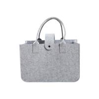 China New Felt Handbag Large Capacity Gift Box Packaging Handbag Thickened Advertising Exhibition Non-woven Bag for sale