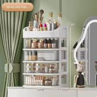 China High Quality Wholesale Large Capacity Brush Skin Care Holder Plastic Cosmetic Storage Box with Drawer for sale