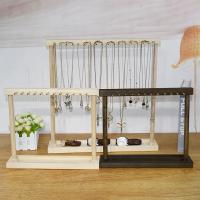 China Light Luxury High End Bamboo Jewelry Rack Storage Wholesale Pendant Necklace Bracelet Display Rack for Pot Use for sale