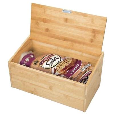 China Clamshell Kitchen Supplies Storage Box Wooden Rectangle Storage Box Solid Wood Household Living Room Sundry Storage Box for sale