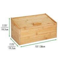 China Clamshell Kitchen Supplies Storage Box Wooden Rectangle Storage Box Solid Wood Household Living Room Sundry Storage Box for sale