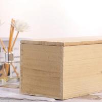 China Hot Selling Wooden Compartmentalized Tea Gift Packing Box with Cover Desktop Items Storage Box Solid Wood Household Sorting Box for sale