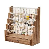 China Large Capacity Stall Stand Household Multi-layer Storage Rack Display Rack for Jewelry Necklace Rings for sale