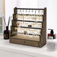 China Large Capacity Stall Stand Household Multi-layer Storage Rack Display Rack for Jewelry Necklace Rings for sale