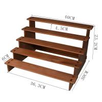 China Factory Custom Wood Table Stand Jewelry Storage Shelf Case Cabinet Set for Earring Display Rack with Groove for sale
