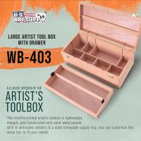 China Strong High Quality Simple Clam Shell Makeup Box  Wood Jewelry Storage Box with Metal Buckle for sale