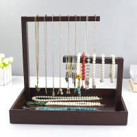 China Solid Wood Bracelet Storage Rack Bracelet Display Jewelry Box Display Bracelet Watch Hanger Necklace Jewelry Display Rack for sale