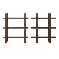 China Modern Creative Artworks Indoor Office Bookcases Display Bookshelves Wooden Partitions Classification Storage Shelves for sale