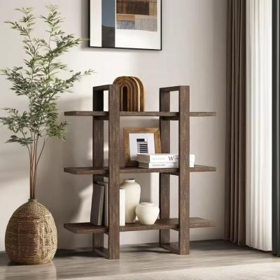 China 2025 New Modern Style Indoor Office Bookcases Display Bookshelves Wooden Partitions Classification Storage Shelves for sale