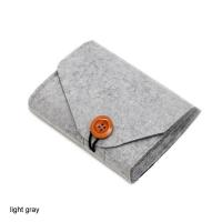 China Mobile Power Charger Storage Bag Multi-purpose Digital Accessories Organizer Bag Felt Card Coin Wallet for sale