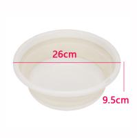 China Portable Folding Basin Travel Collapsible Plastic Washbasin for Students Household Small Size for Dormitory Storage Baskets for sale