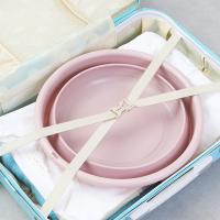 China Portable Folding Basin Travel Collapsible Plastic Washbasin for Students Household Small Size for Dormitory Storage Baskets for sale