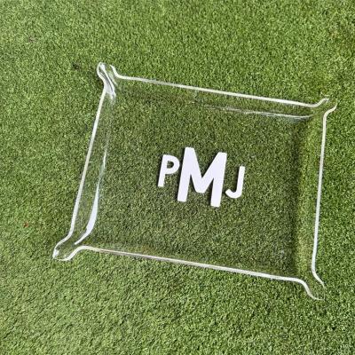 China Factory Wholesale High Transparency Food-grade Safety Durable Rectangle Food Plate for Snacks Fruits for sale