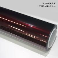 China TPU Black Paint Protection Film 7.5mil Self-Healing Anti-Scratch PPF 1.52x15m Roll for Auto Car for sale