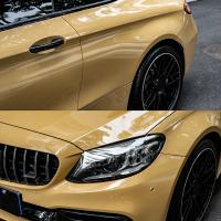 China TPU Desert Yellow Color PPF Paint Protection Film 1.52x16.5m 8mil Self-Healing for sale
