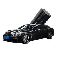 China TPU Metallic Manganese Black Color PPF 7.5mil Self-Healing Paint Protection Film 1.52x16.5m for sale