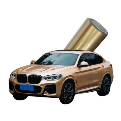 China TPU Satin Nickel Color PPF 7.5mil Paint Protection Film 1.52x16.5m Dry Install for sale